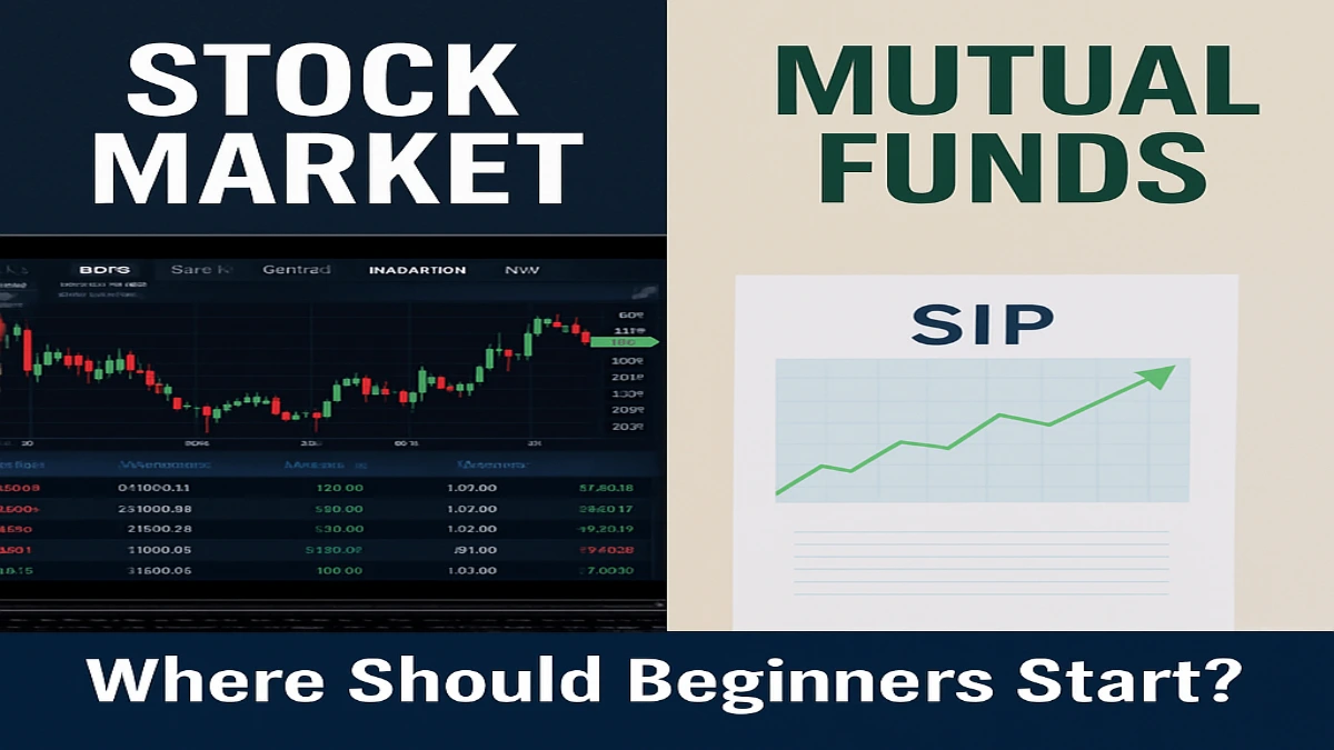 Stock Market vs Mutual Funds: Best Start for Beginners 2025